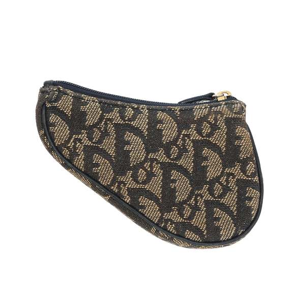 Dior | Bags | Christian Dior Little Pouch In Blue Fabric | Poshmark